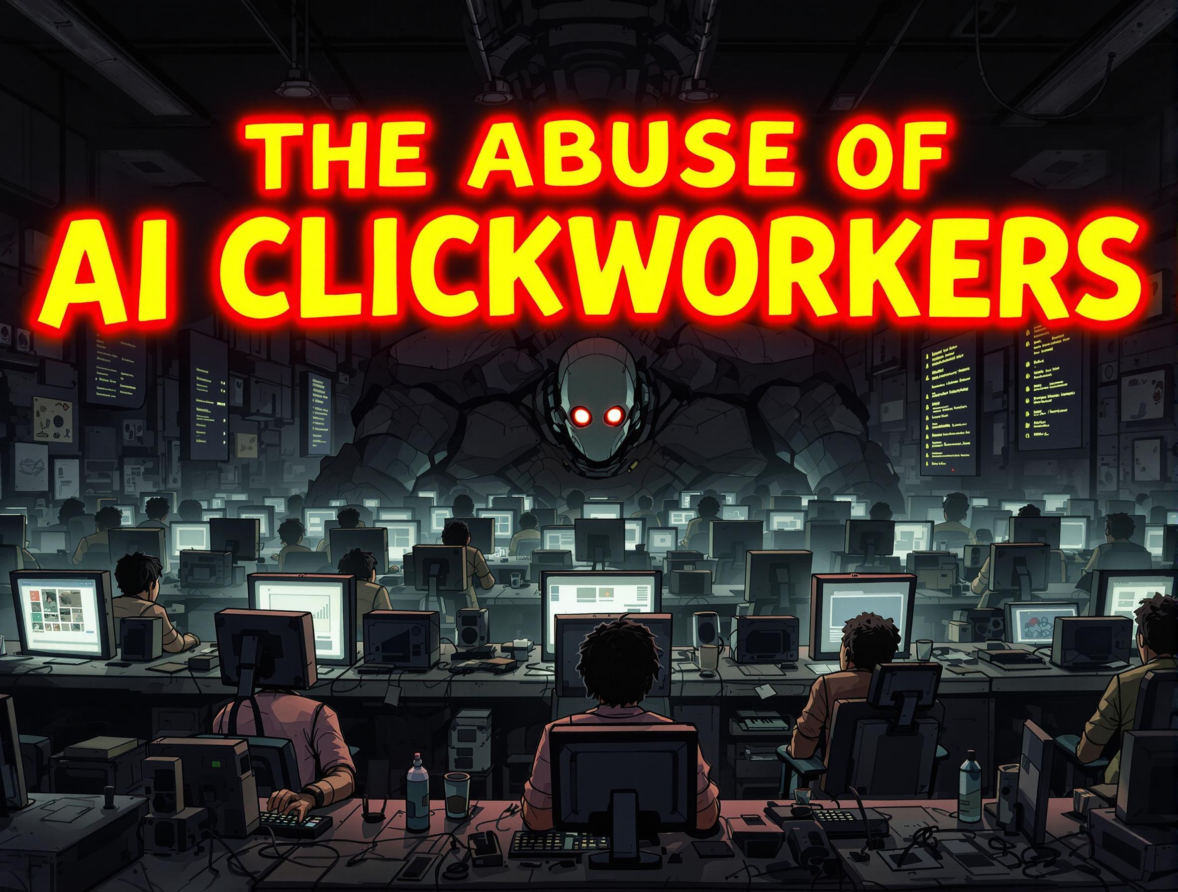 AI Click Workers Abuse | OpenSource Science B.V.