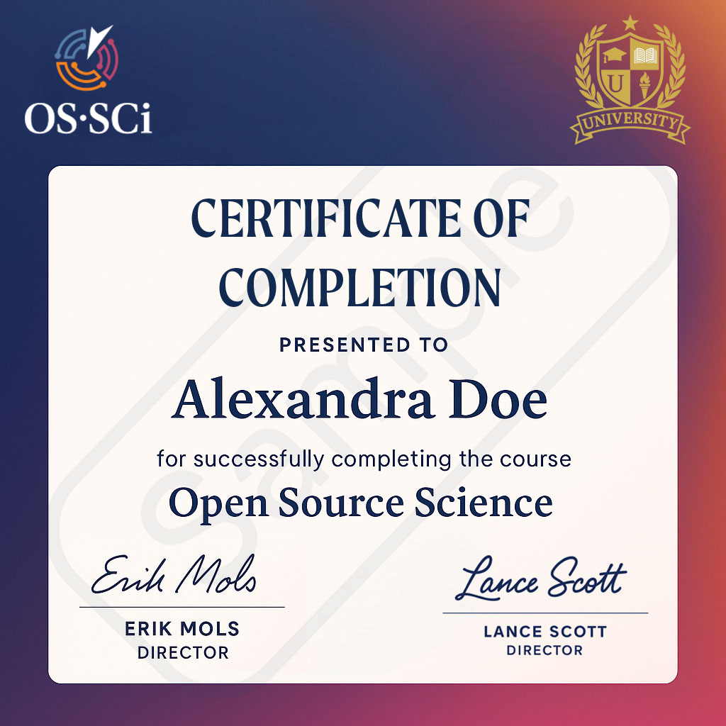 Program | OpenSource Science B.V.